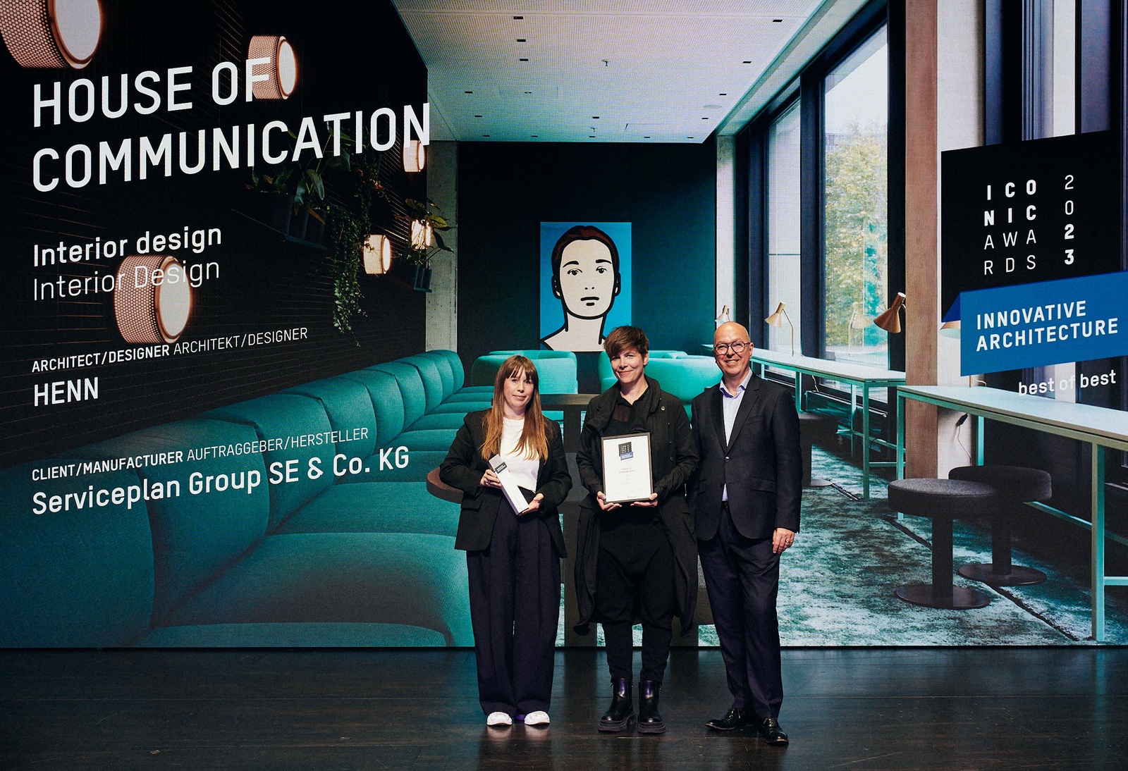 House of Communication wins ‘ICONIC AWARDS 2023' » News | HENN